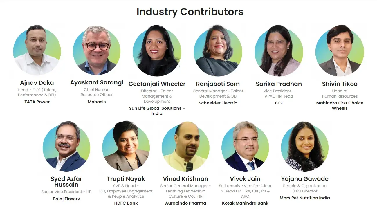 Industry Contributors for Snapshots 2026 - Think Talent Services